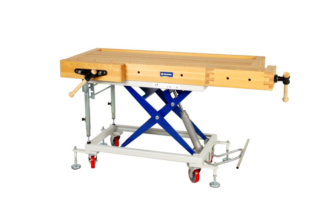 Werkbank - mobil, belastbar und robust von REHNEN